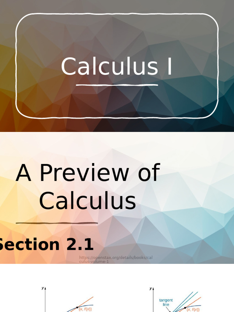 Chapter 2 Slides 2.1 2.3 | PDF | Calculus | Mathematical Concepts