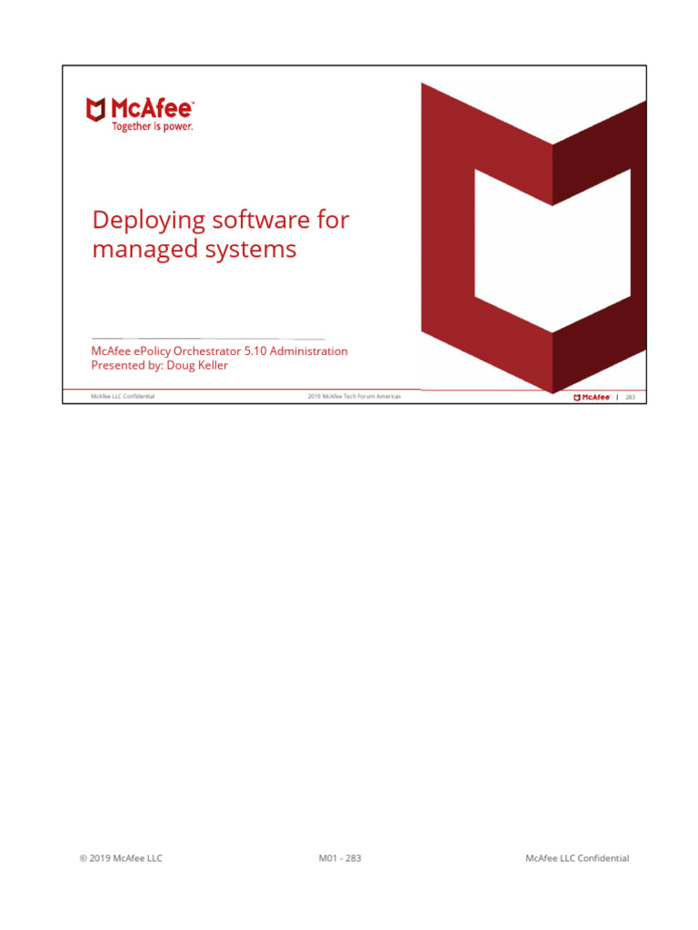 McAfee ePolicy Orchestrator 5.10 Guide | PDF | Software Repository ...