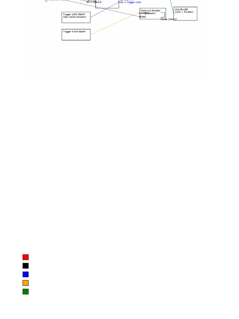 Skema Relay Biled Warna | PDF
