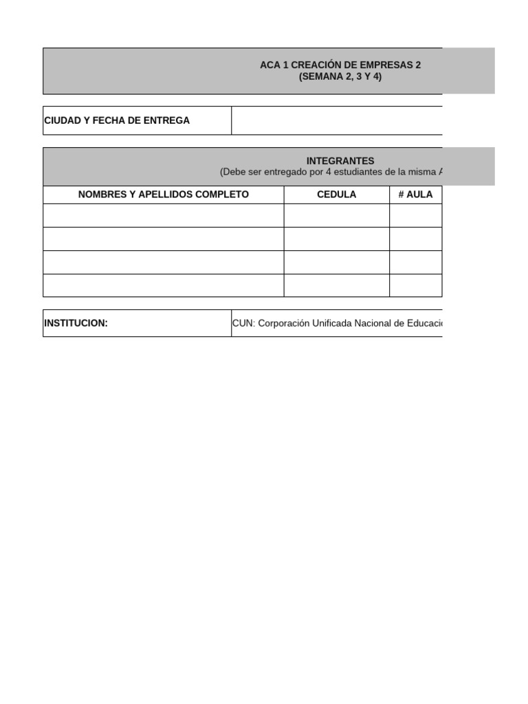 Entrega Aca 1 (Semana 2, 3 y 4) | PDF | Software como servicio | Residuos