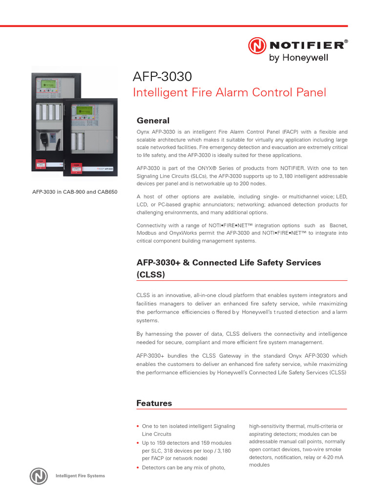 Ba Fire DOC 02 159 AFP 3030AU RevE v3 | PDF | Computer Engineering ...