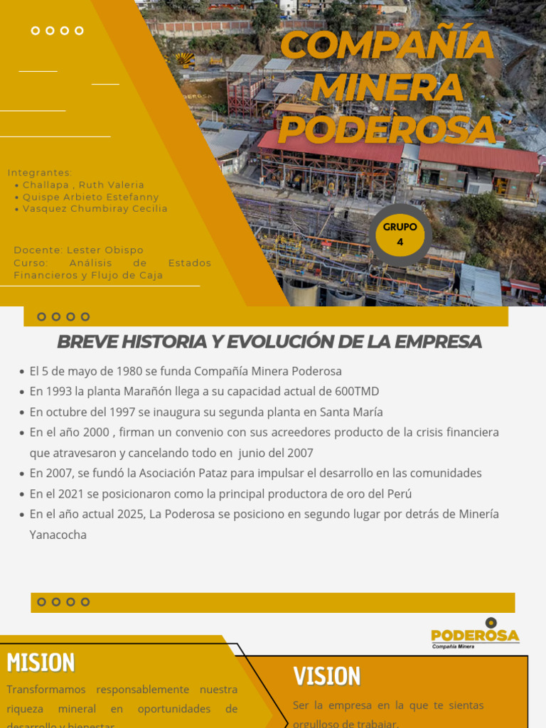 La Poderosa | PDF | Minería | Perú