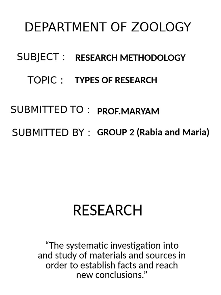 Types of Research Methodologies Explained | PDF | Methodology ...