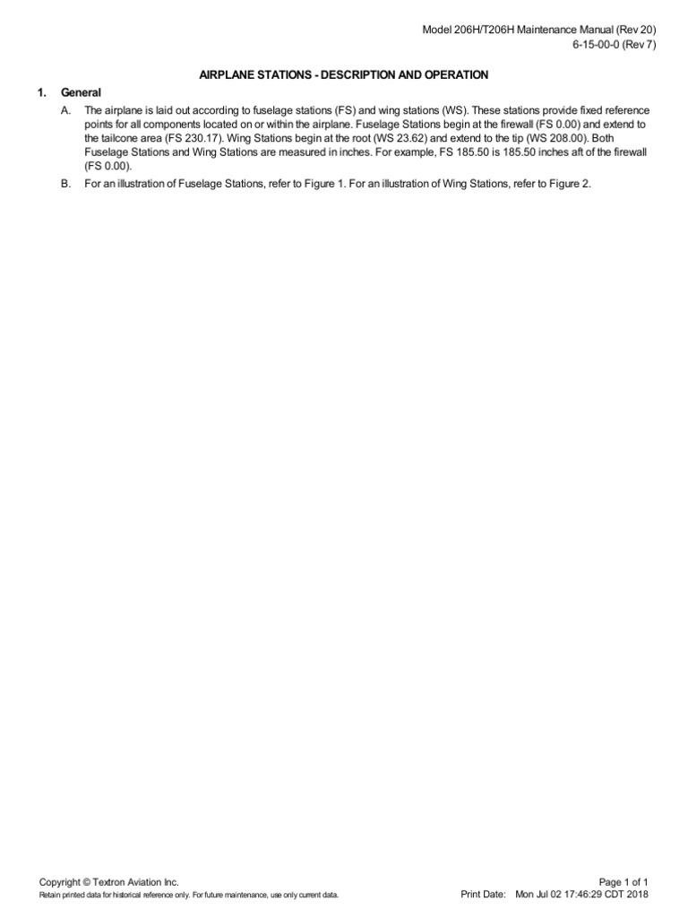 6-15-00 - Airplane Stations - Description and Operation | PDF