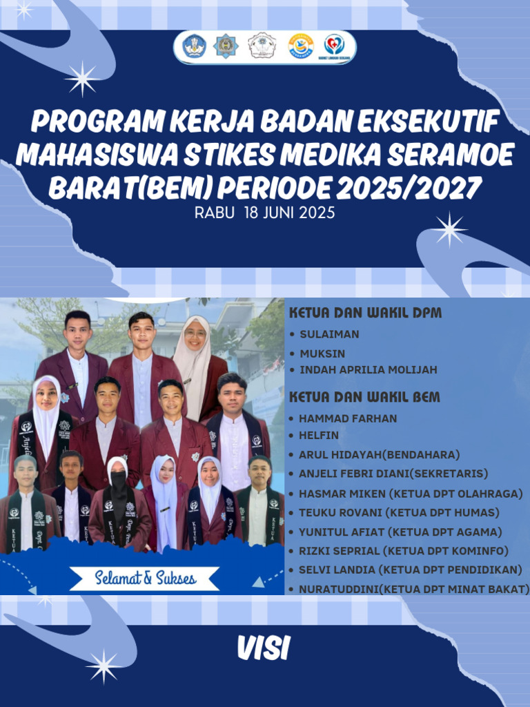 Pamflet Program Kerja BEM 2025/2027 | PDF