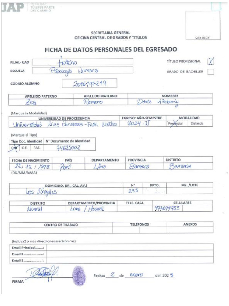 Ficha de datos | PDF