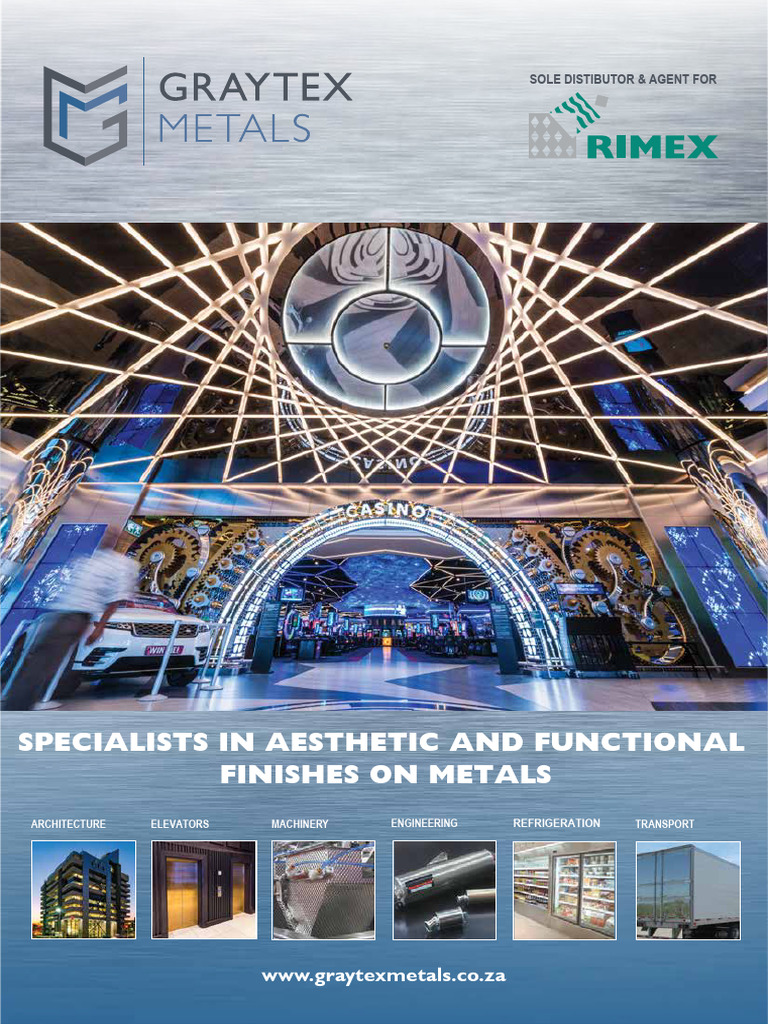 Graytex Metals Company Overview | PDF | Mirror | Metals