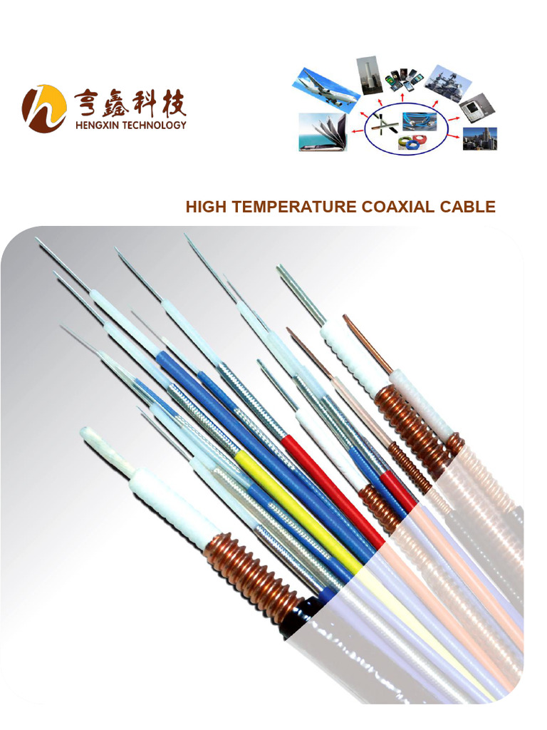 High Temperature Coaxial Cable Overview | PDF | Coaxial Cable ...