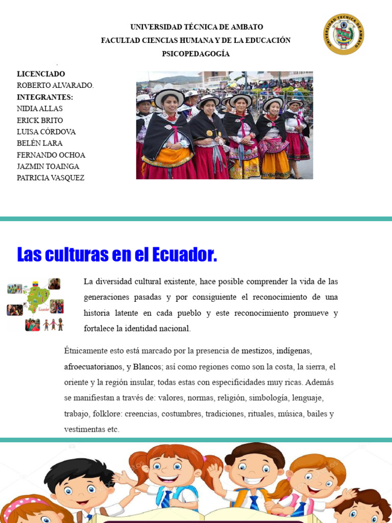 Diversidad Cultural en Ecuador | PDF