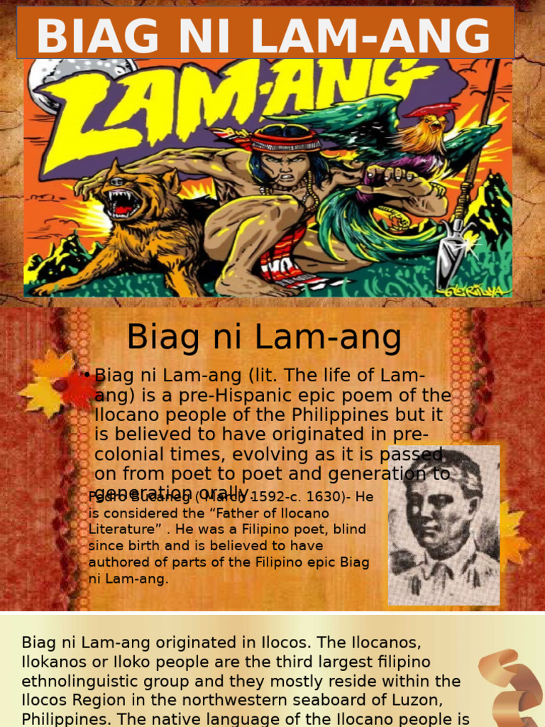 Characters and Costumes in Biag ni Lam-ang | PDF