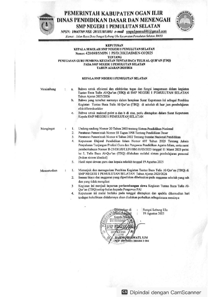 SK TBQ DIAN P. - Compressed | PDF