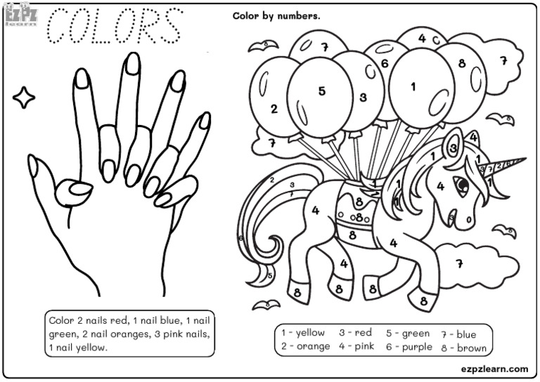 Color Activity for Kids | PDF | Color
