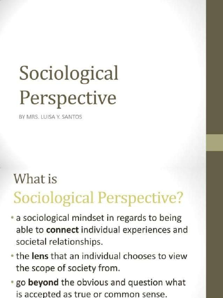 Social Dimension 1 | PDF