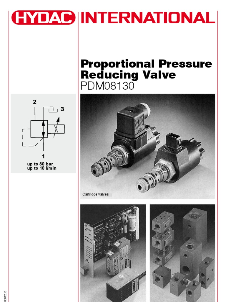 Proportional Reducing Valve | PDF | Valve | Amplifier