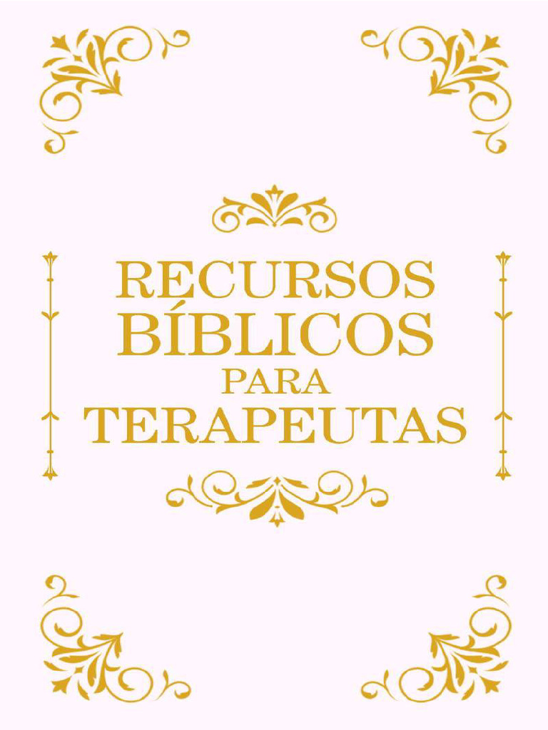Recursos Biblicos para Terapeutas | PDF | Amor | Bíblia