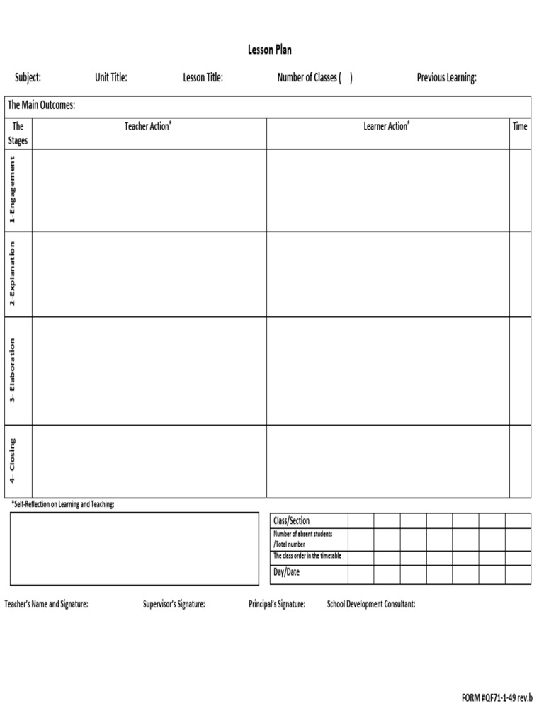 Lesson Plan | PDF