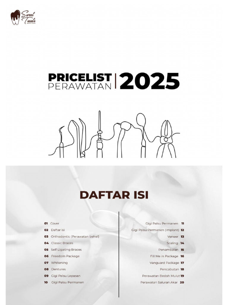 2025 Pricelist Sweet Treats v2 | PDF