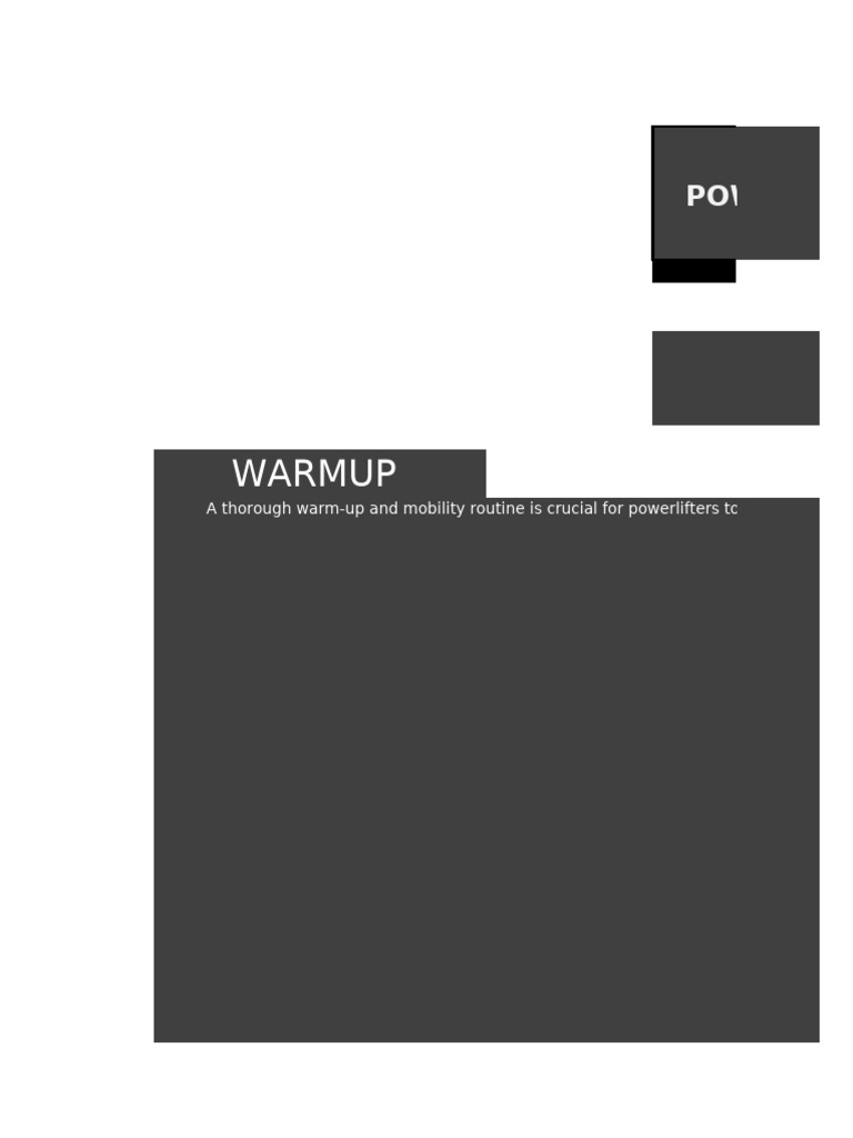12-Week Powerlifting Program Overview | PDF | Weight | Management Of ...
