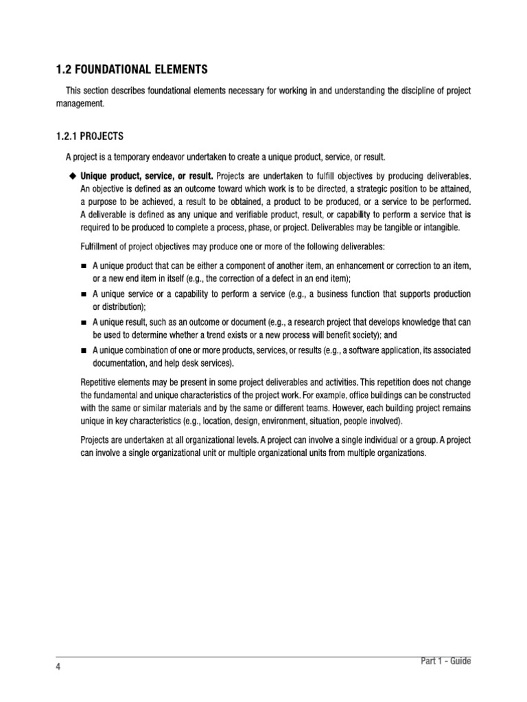 Foundational Elements | PDF