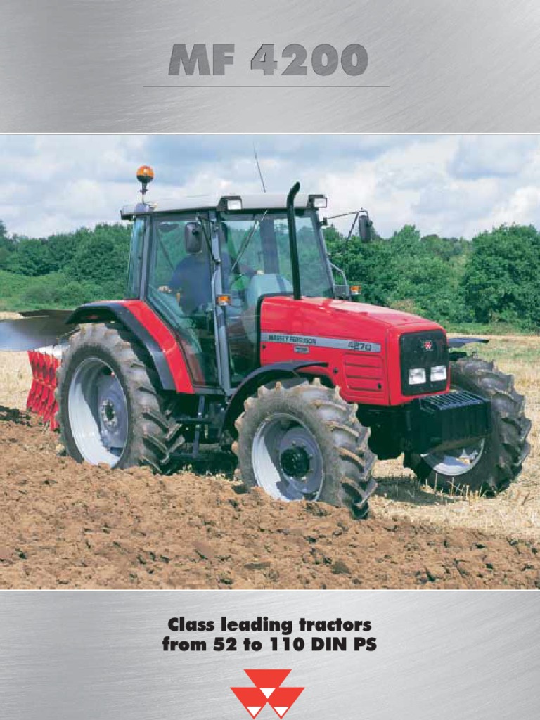 MF 4200 Serie Brochure | PDF | Manual Transmission | Transmission ...