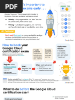 (Document 2) GCP - Exam Registration Steps - v1 | PDF | Cloud Computing | Computing