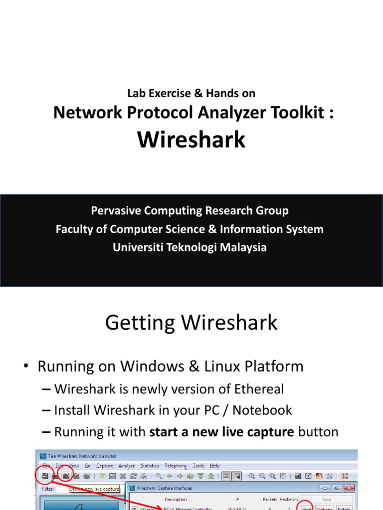 Hands On LAB: WireShark | PDF | Transmission Control Protocol | Internet Protocols