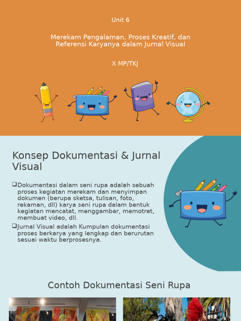 Dokumentasi dan Jurnal Visual Seni Rupa | PDF