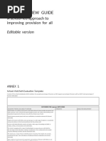 SEN Provision Learning Walk Template | PDF | Learning | Human Communication