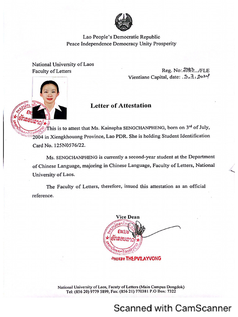 Letter of Attestation | PDF