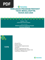 Kebijakan P2PTM Kemenkes | PDF