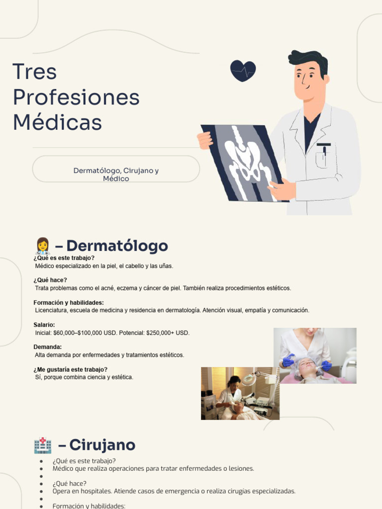 Spanish Medical - Google Slides | PDF