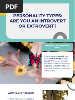 Are You an Introvert? Quiz | PDF