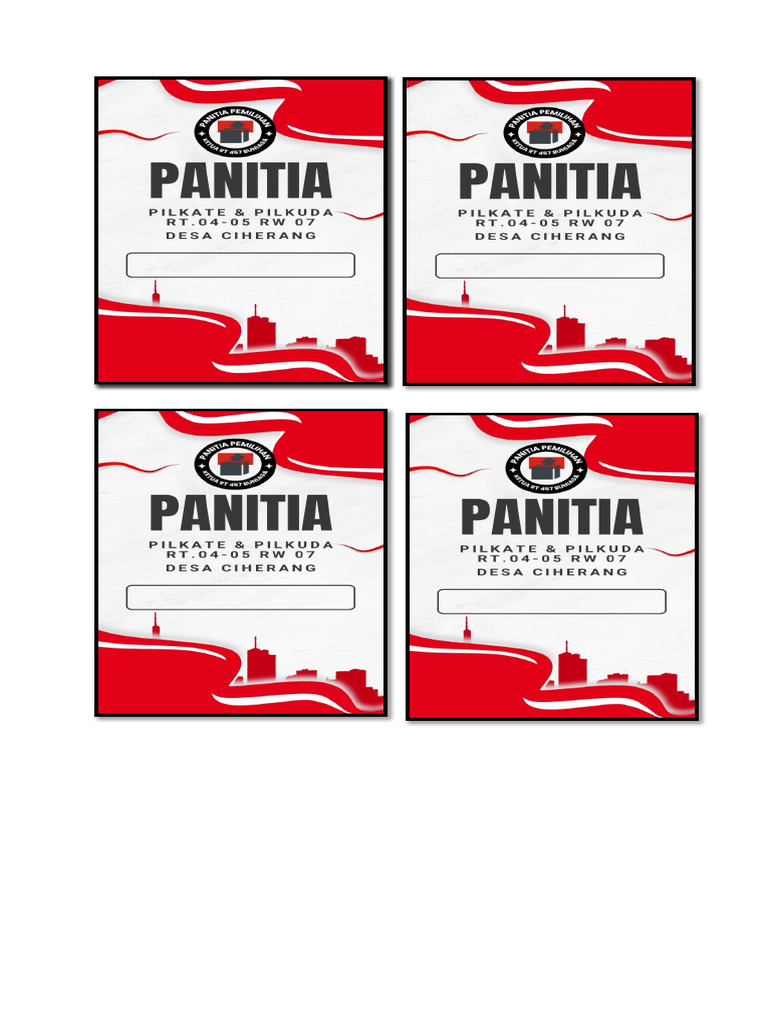 Id Card Panitia | PDF