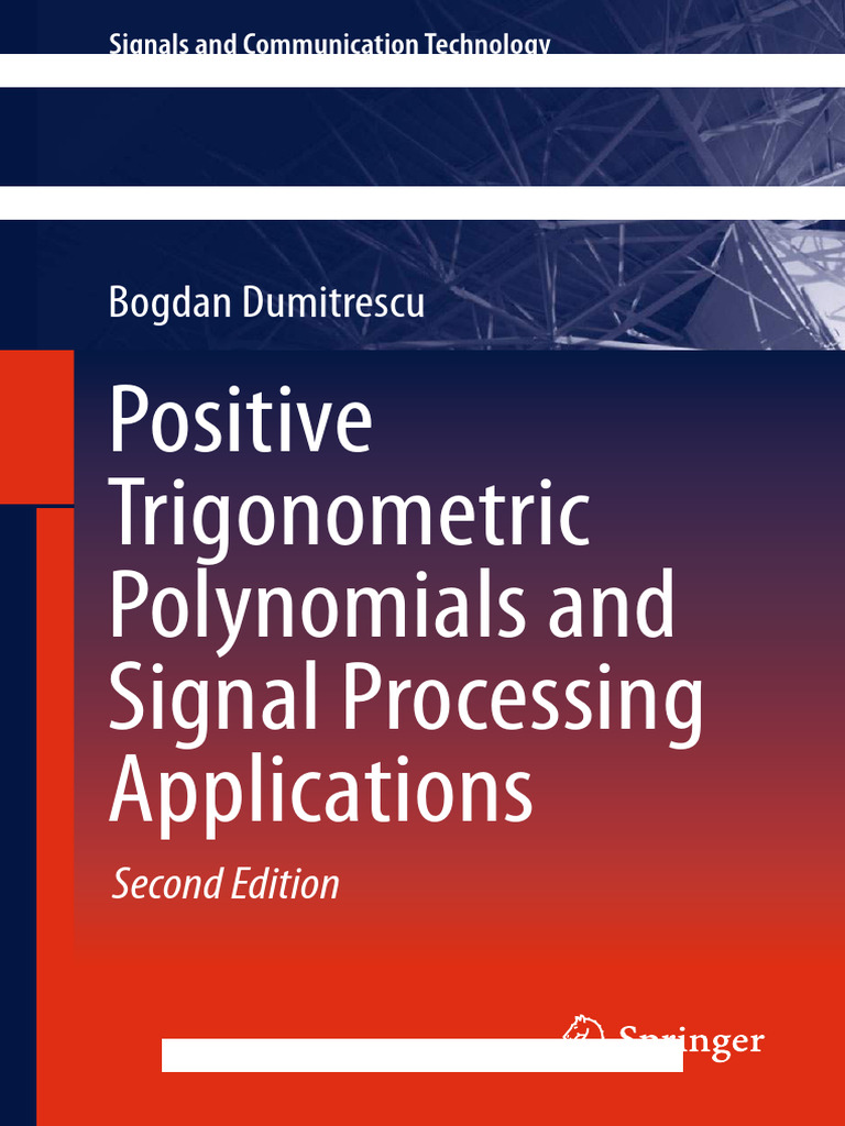 Positive Trigonometric Polynomials | PDF | Matrix (Mathematics ...