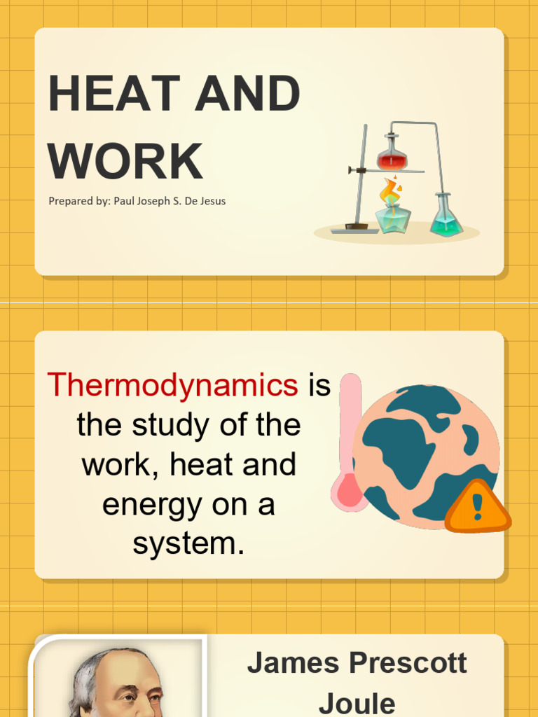 Heat and Work in Thermodynamics | PDF
