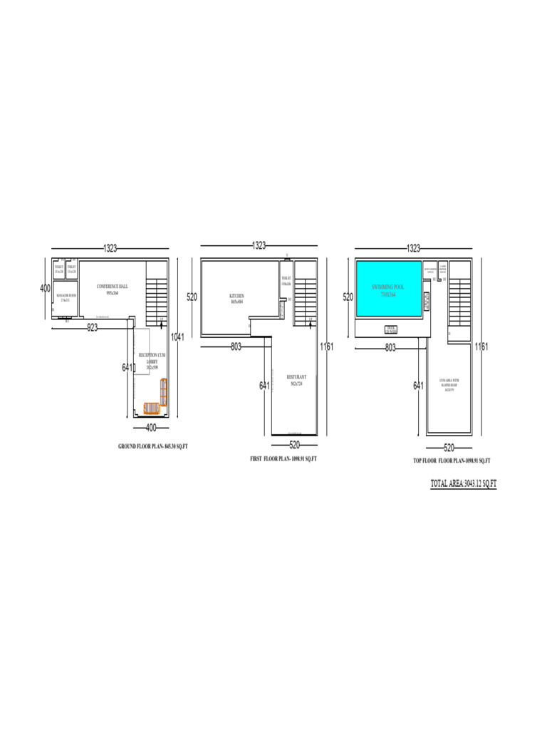 Main Building Floor Plan | PDF
