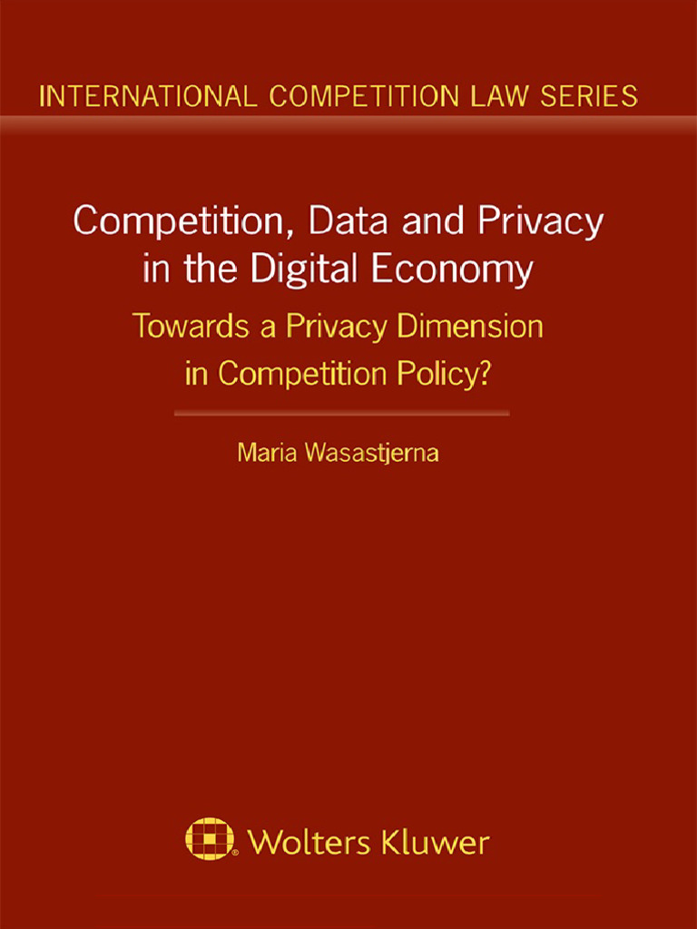 Privacy in Digital Competition Policy | PDF | Competition Law | Privacy