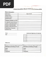 Positive Pay Form Bank of India | PDF | Business