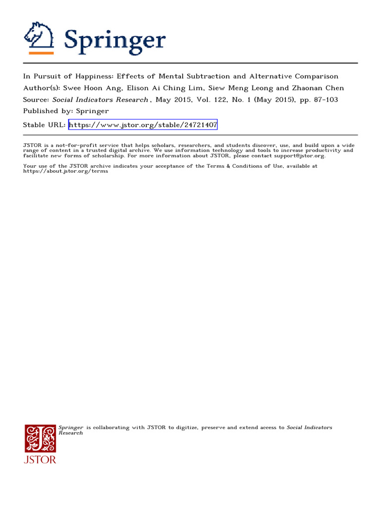 Swee Hoon Ang, Elison Ai Ching Lim, Siew Meng Leong and Zhaonan Che ...