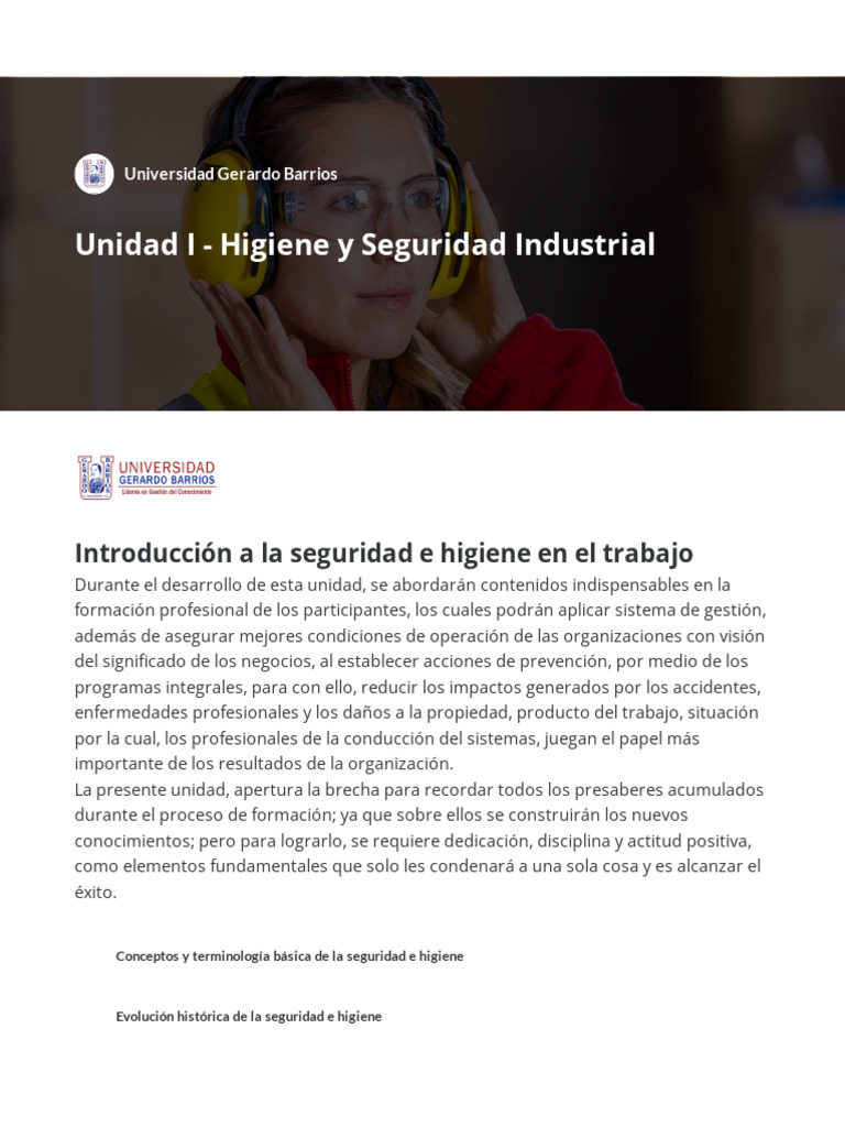 Nidad I Higiene y Seguridad SAS | PDF | Riesgo | Seguridad y salud ...