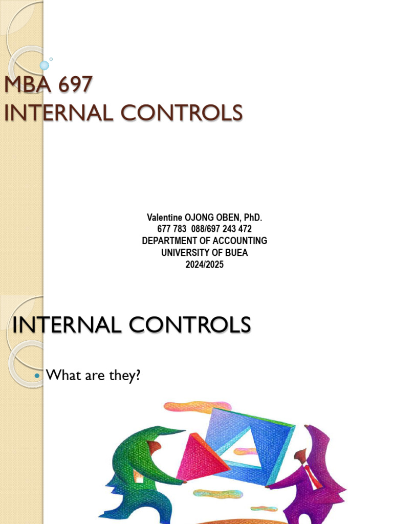 Understanding Internal Controls in Auditing | PDF | Internal Control ...