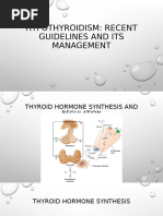Treatment of Primary Hypothyroidism | PDF | Hypothyroidism | Thyroid ...