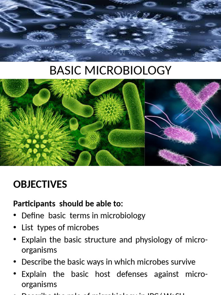 Introduction to Basic Microbiology | PDF | Microorganism | Infection