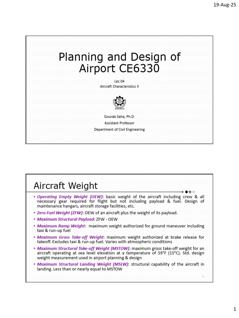 Aircraft Weight and Performance Factors | PDF | Aircraft | Payload