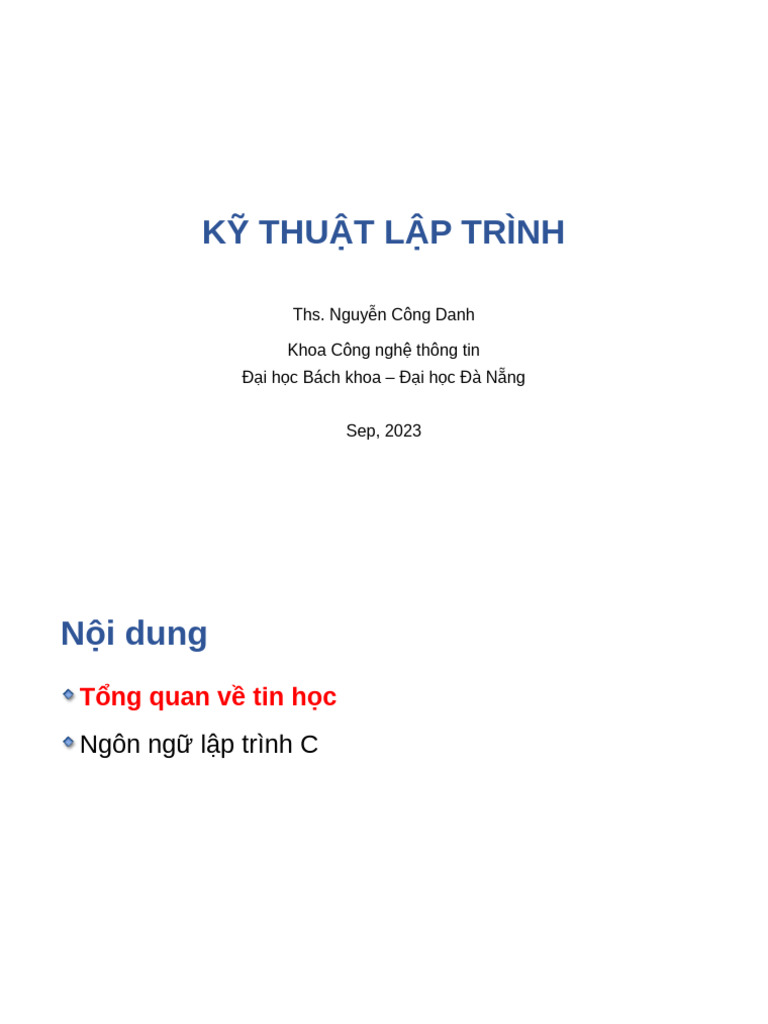 1 - T NG Quan | PDF