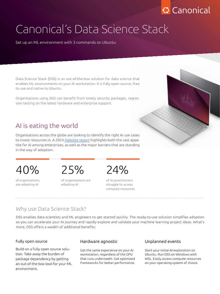 Canonical's Data Science Stack Overview | PDF | Artificial Intelligence ...