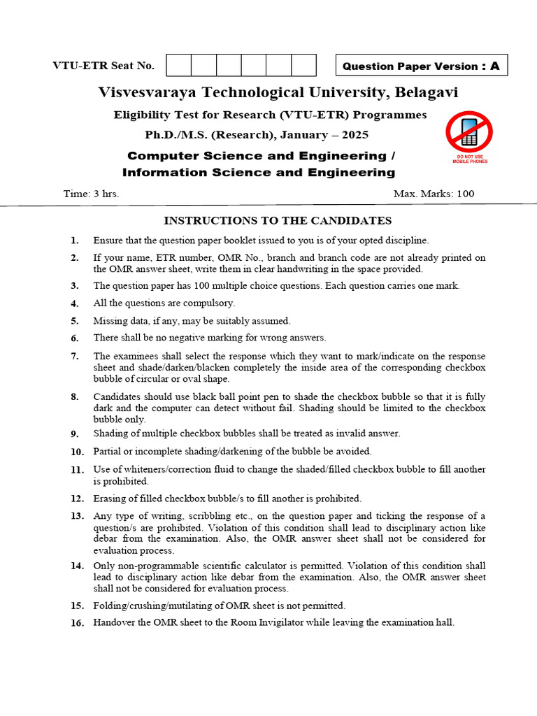 Vtu 2025 | PDF | Analysis Of Variance | Probability Distribution