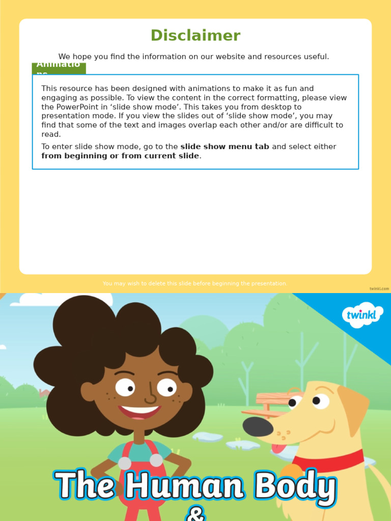 Human Body The Five Senses Animation Powerpoint - Ver - 1 | PDF | Taste ...