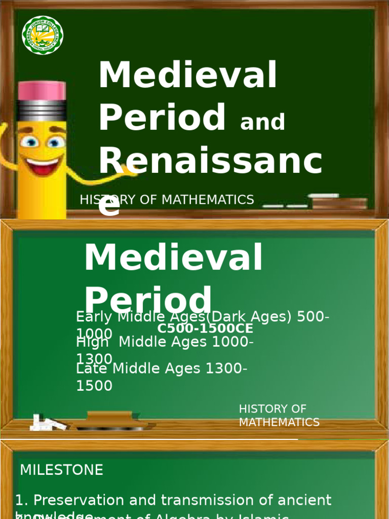 Medieval to Renaissance Math Evolution | PDF | Calculus | Mathematics