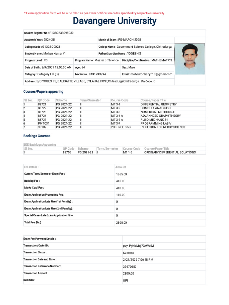 Fee Recept | PDF | Mathematics